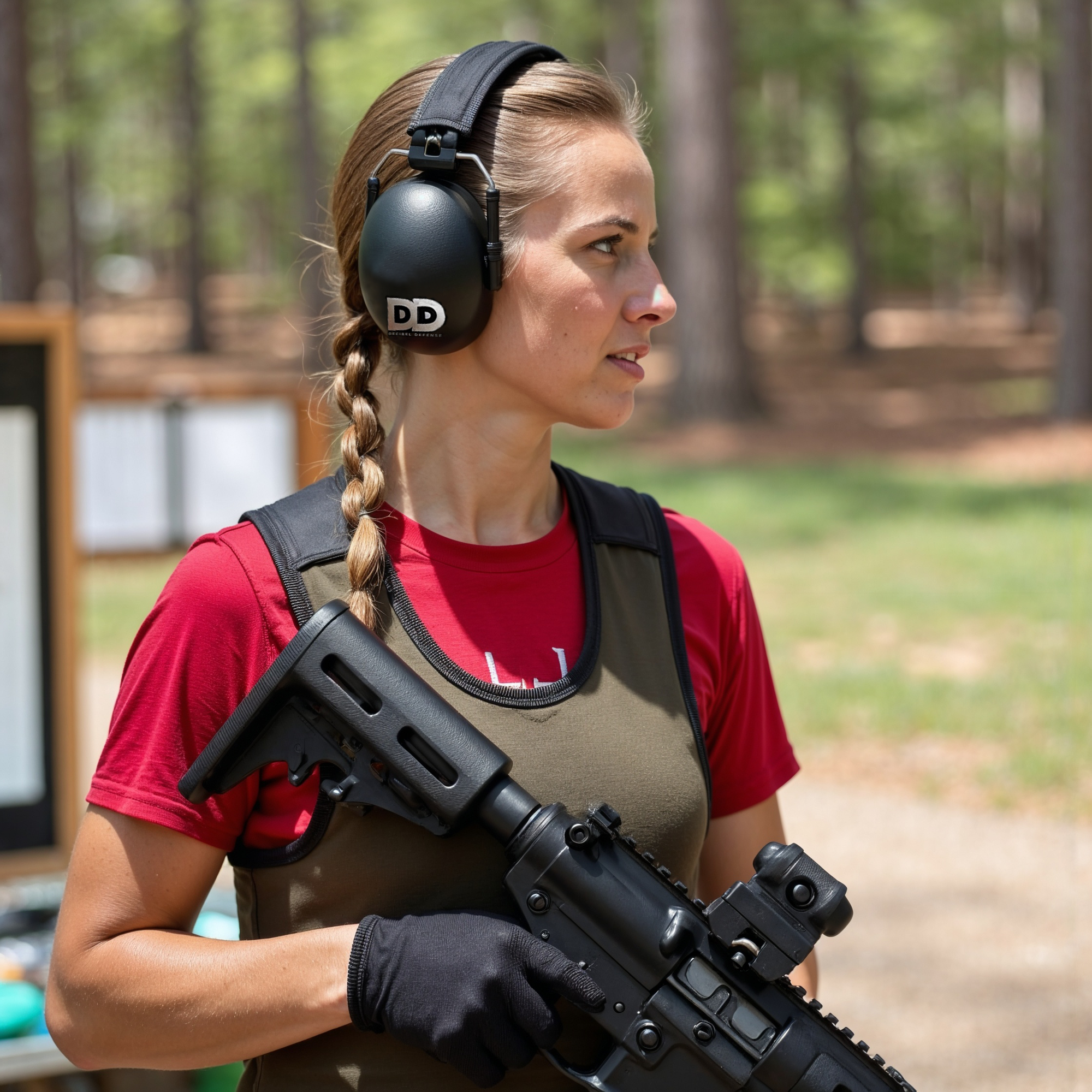 Decibel Defense - The #1 Safety Earmuffs - Black