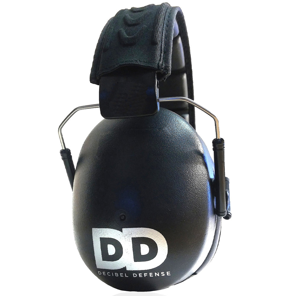 Decibel Defense Safety Ear Muffs - 37db NRR Passive Headphones